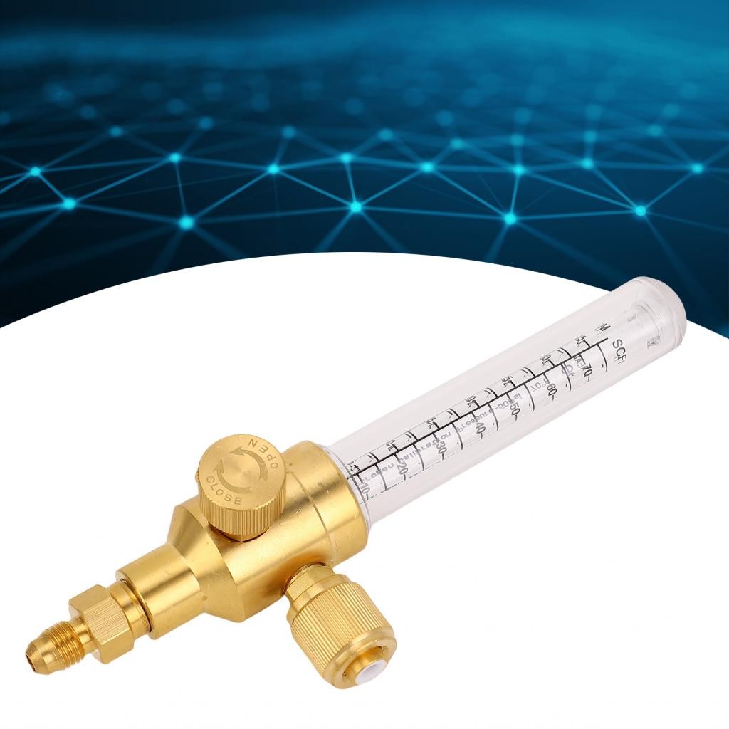 xguli-ph Nitrogen Indicator Pure Copper Double Scale 1/4 Flowmeter ...