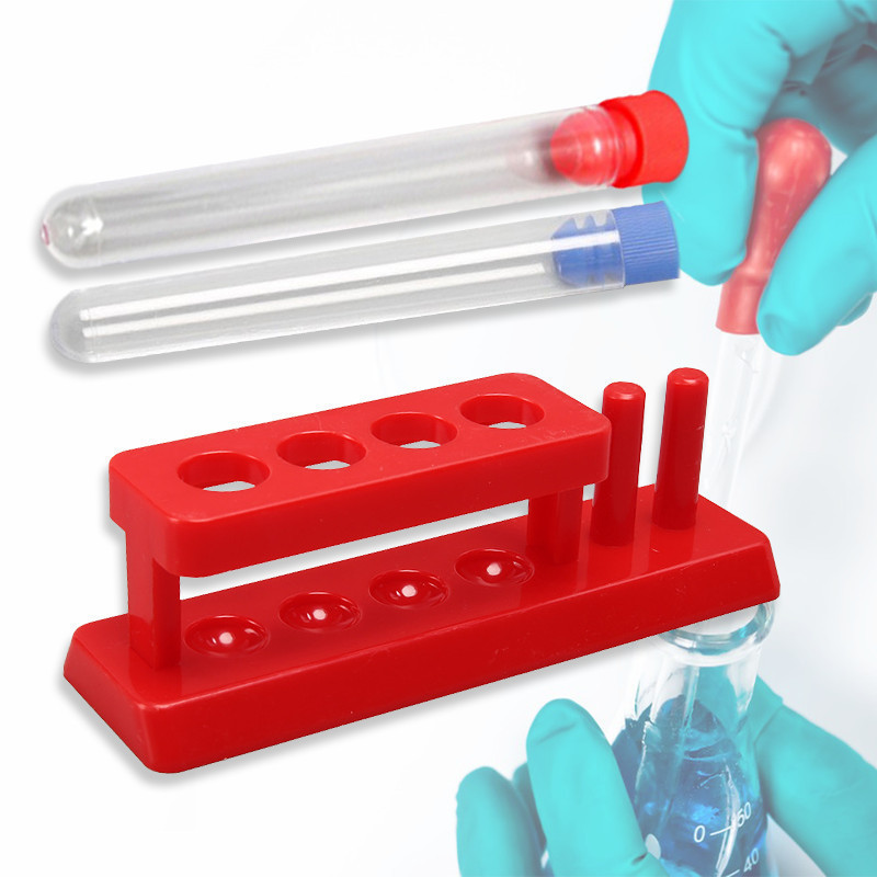 4 Holes Test Tube Rack / Test Tube/ For Primary School Science Teaching ...