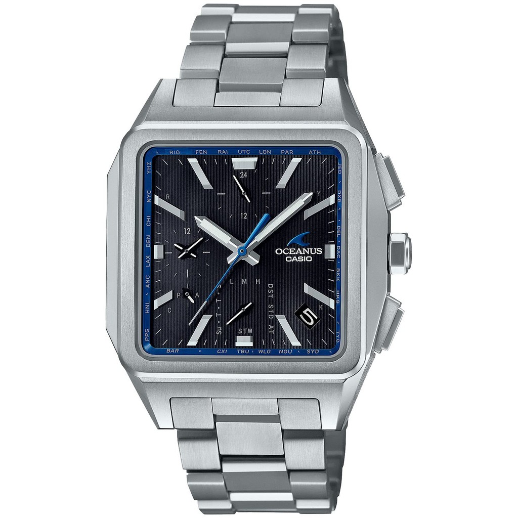 Casio OCEANUS Men's Bluetooth Solar-Powered Watch - Classic Line (OCW-T5000 Series) | Shopee ...