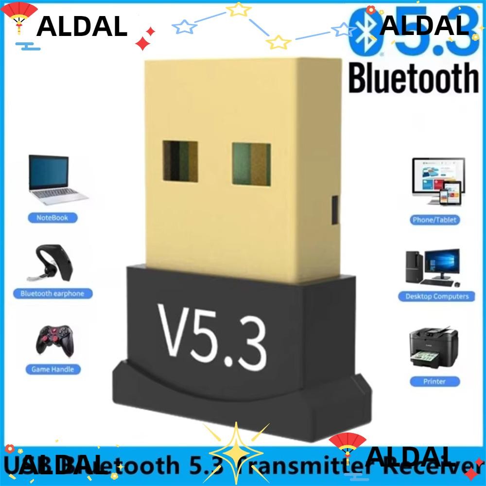 ALDAL 5.3 Adapter, USB Bluetooth Bluetooth Dongle Transmitter Receiver ...