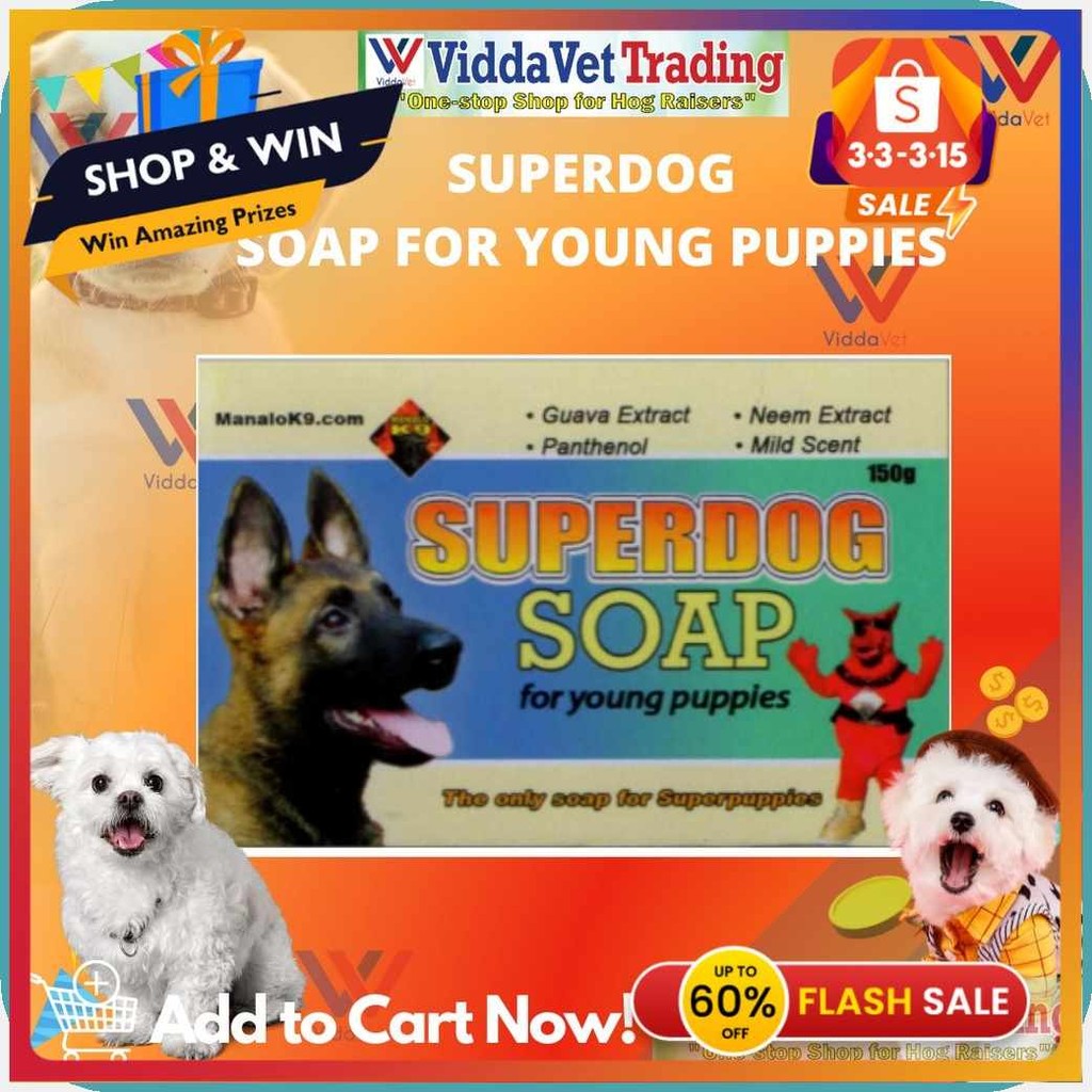 150g&Dt@SUPERDOG)H;SOAP+O@w@FOR,S[YOUNG,y[PUPPIES,j[-,N[mild soap ...