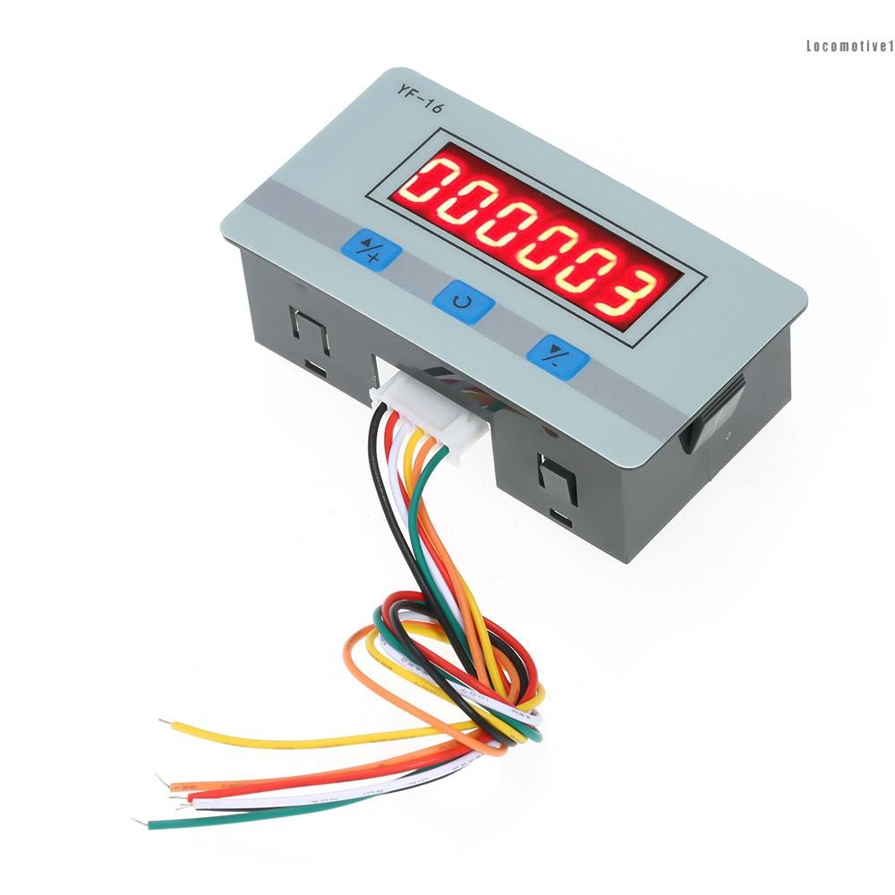 Mini LED Digital Counter Module DC/AC5V~24V Electronic Totalizer with ...