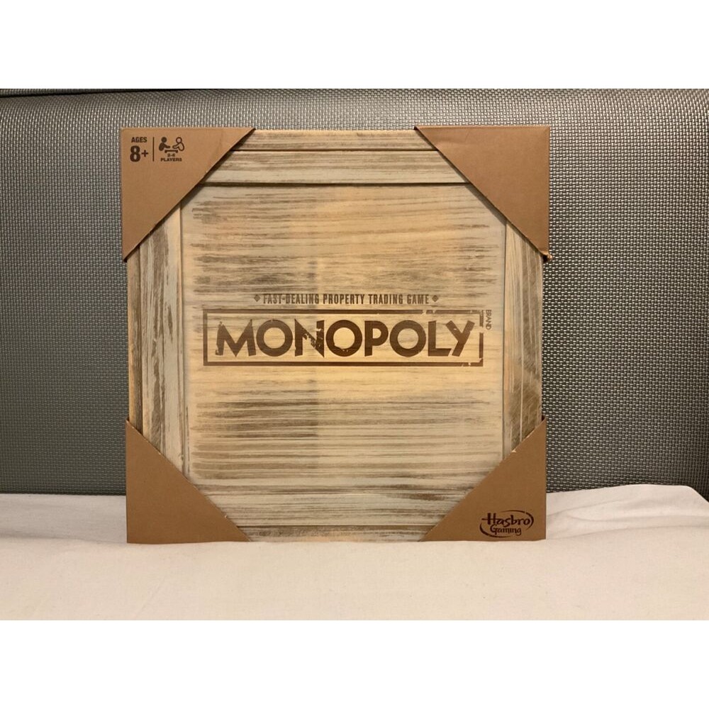 Monopoly Wooden Rustic Series NEW | Shopee Philippines