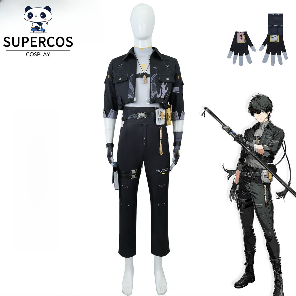 Wuthering Waves Male Rover Cosplay Costume Set for Party Con Events ...