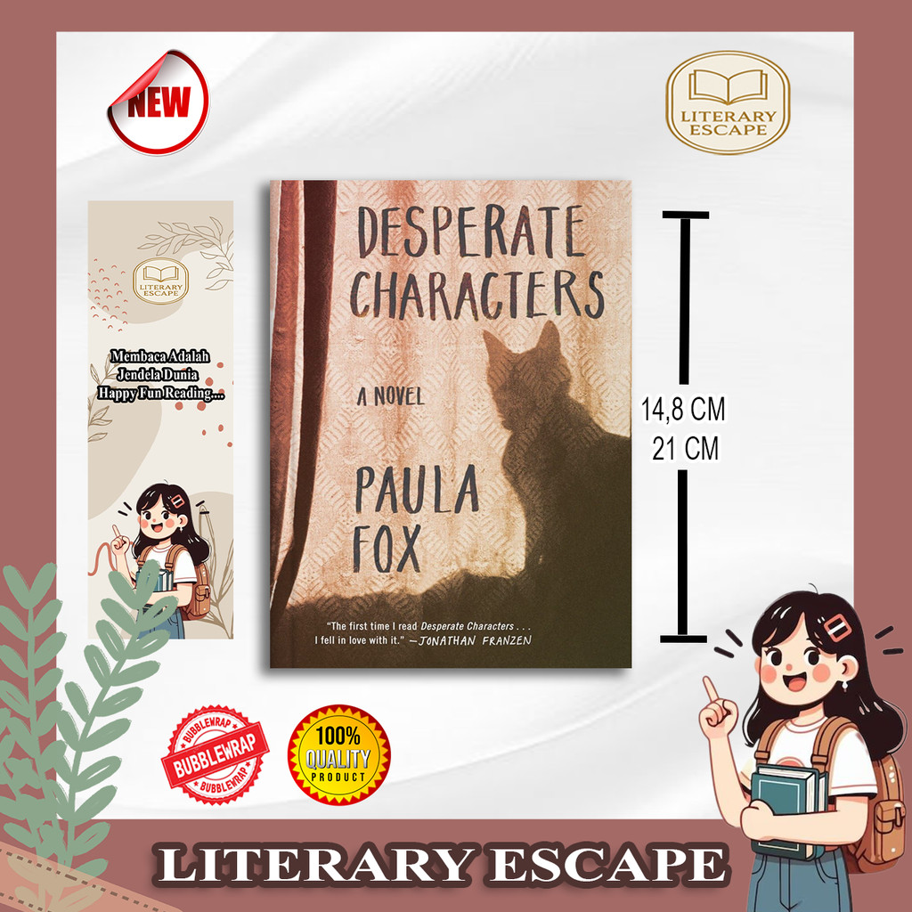 Desperate Characters by Paula Fox (English) | Shopee Philippines