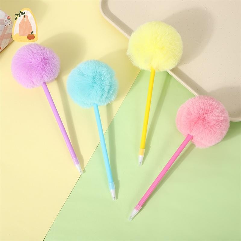 Ballpoint Pen, Plush Ballpoint Pen, Fluffy Ball Pen, Ballpoint Pen ...