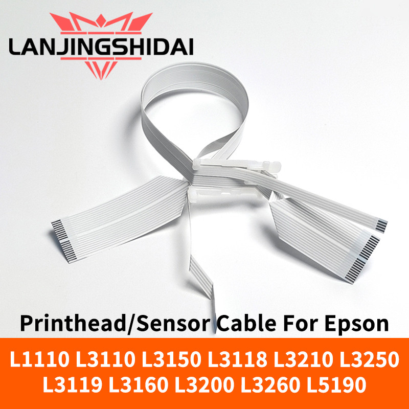 PrintHead Cable Sensor Cable for Epson L1110 L3110 L3150 L3118 L3210 ...
