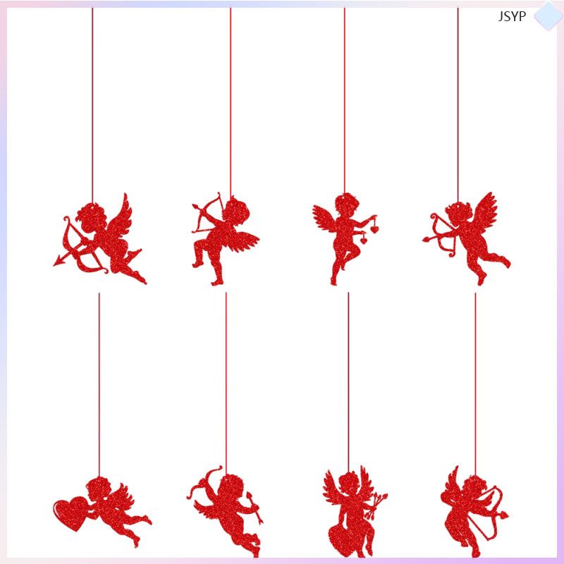Pendant Cupid Valentine Banner Hanging Decor Decoration Valentines Day ...