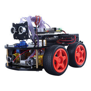 Intelligent car robot kit UNO Bot Bluetooth remote control robot entry-level compatible with ...