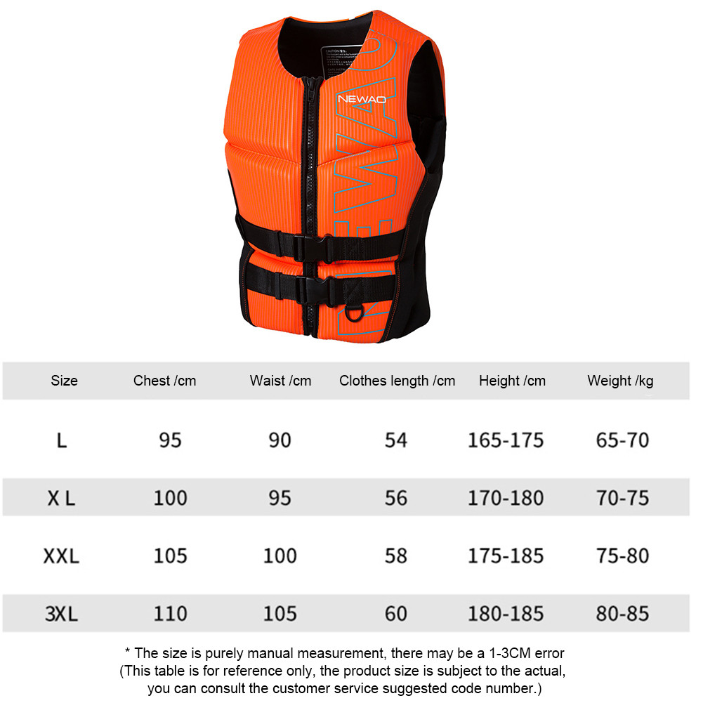 [fasydeal.ph] Buoyancy Life Vest Neoprene Lightweight Professional Life ...