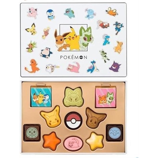 [Limited Time] Pokemon Chocolate Set M 11 Pieces Assorted Can【Direct ...