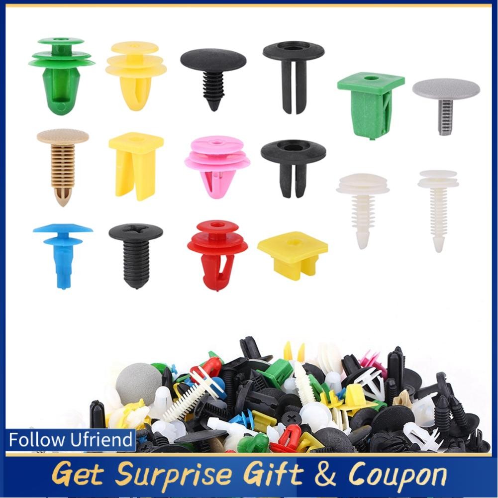 Ufriend 1000pcs Car Retainer Clips Universal Plastic Panel Interior ...