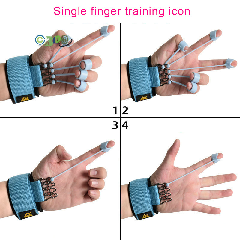 Finger Gripper Strength Trainer Extensor Exerciser Finger Flexion And ...