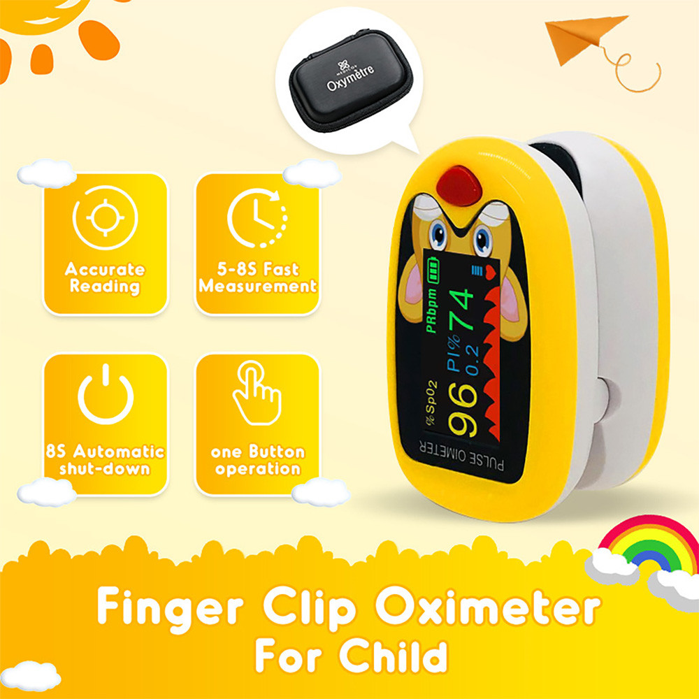 Fingertip Rechargeable Suitable Pulse Oximeter Digital For Baby Infants ...
