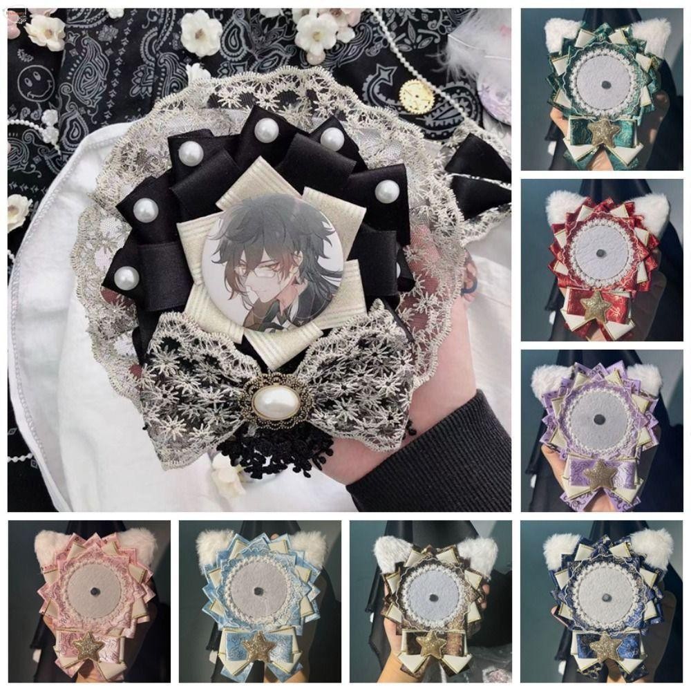 MXBEAUTY Cute Badge Holder, DIY Luxury Anime Pins Display Base, JK ...