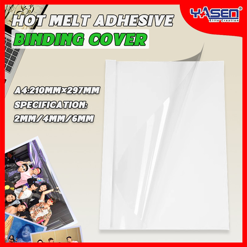 Professional A4 Hot Melt Binding Covers 2mm 4mm 6mm - Durable Spine For ...