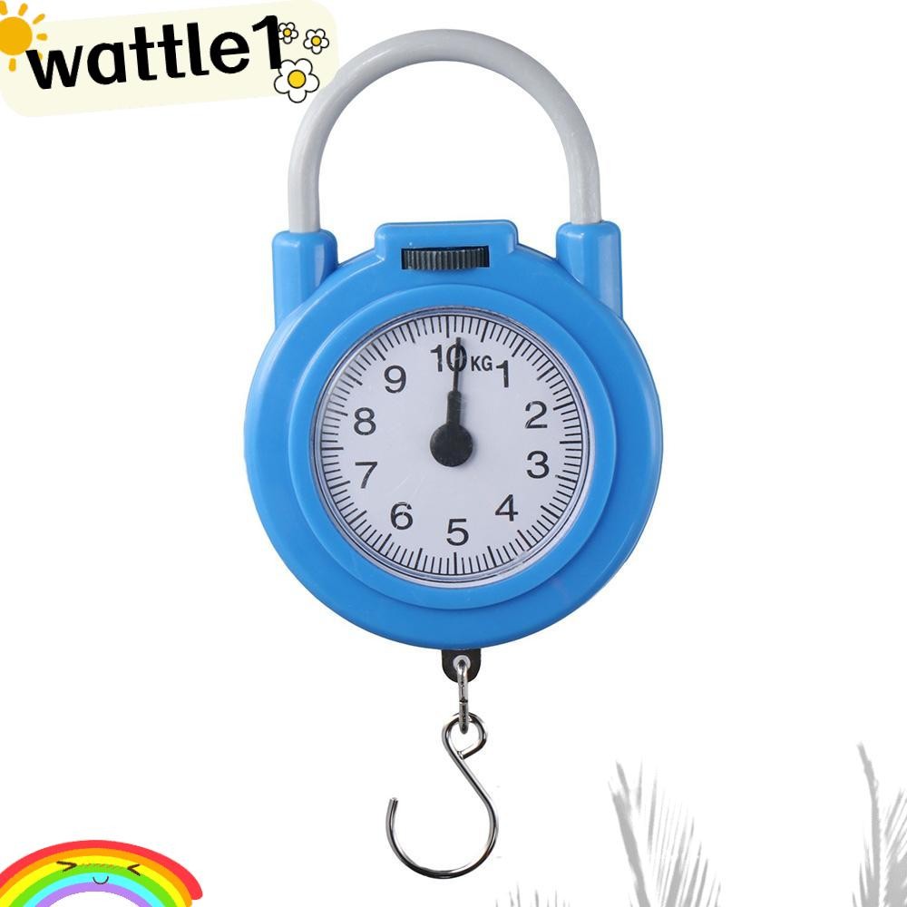 WTTLE Hanging Scale Plastic 10kg Weight Scale Electronic Portable Metal ...