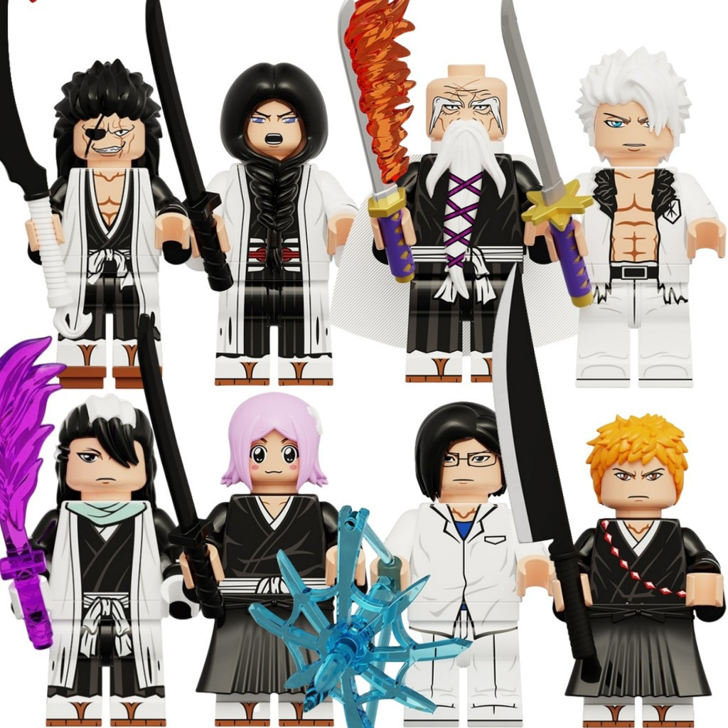 Shinigami Action Figure Zaraki Kenpachi Hitsugaya Toushirou Kuchiki Bya ...