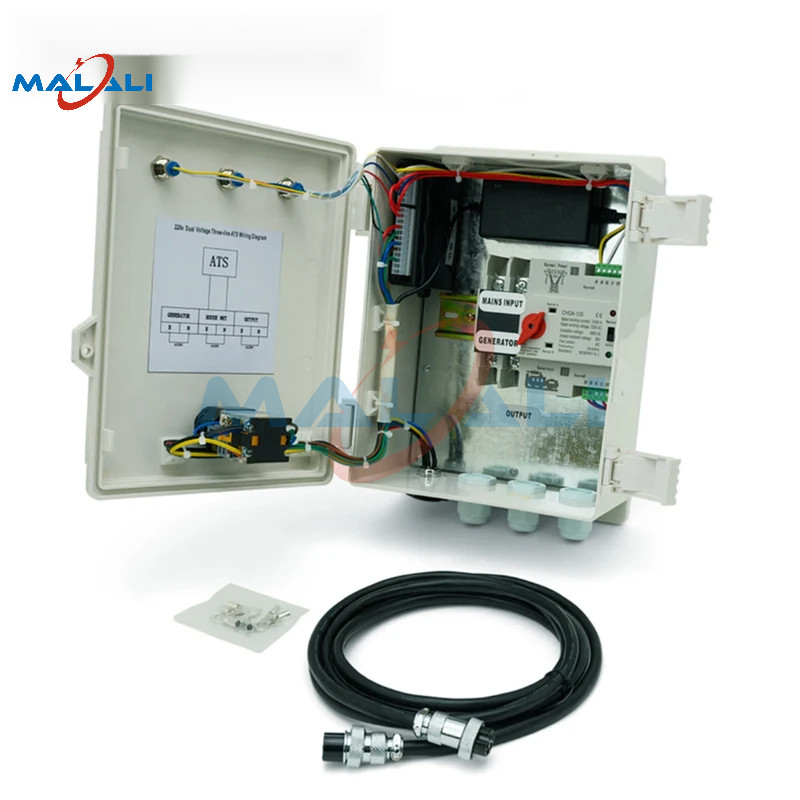 Malali10KW 2P 4P Genertor ATS Control Box Gasoline Diesel Generator ...