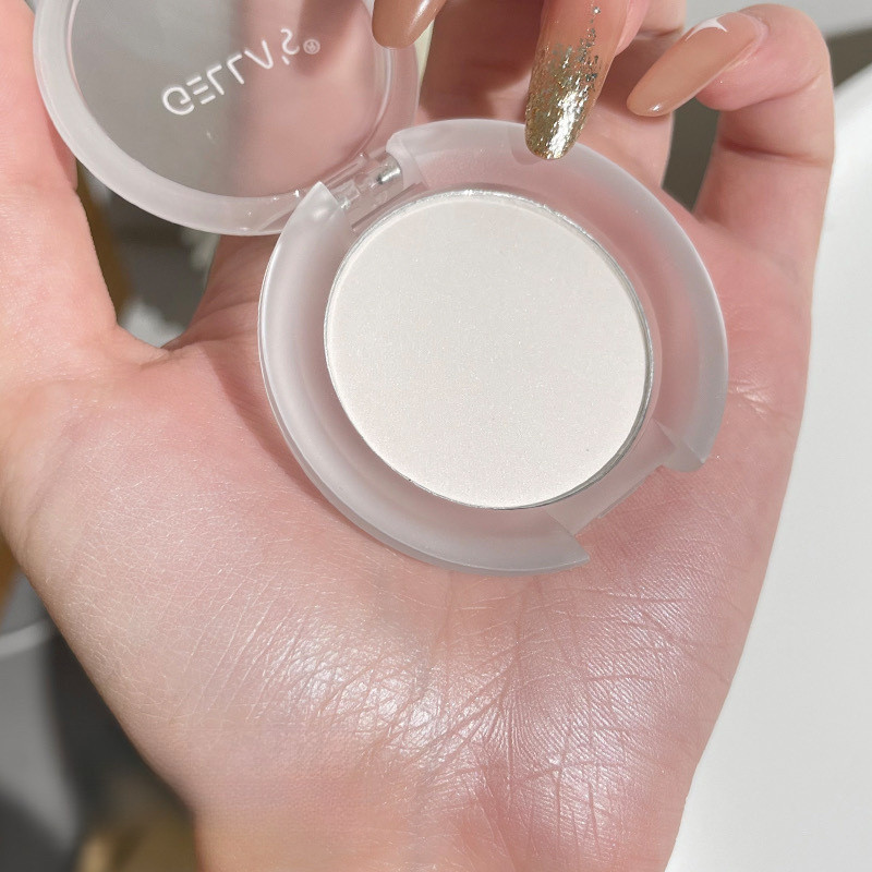 GELLA'S Highlight Matte White Eyeshadow For Mid-Face Contouring And ...