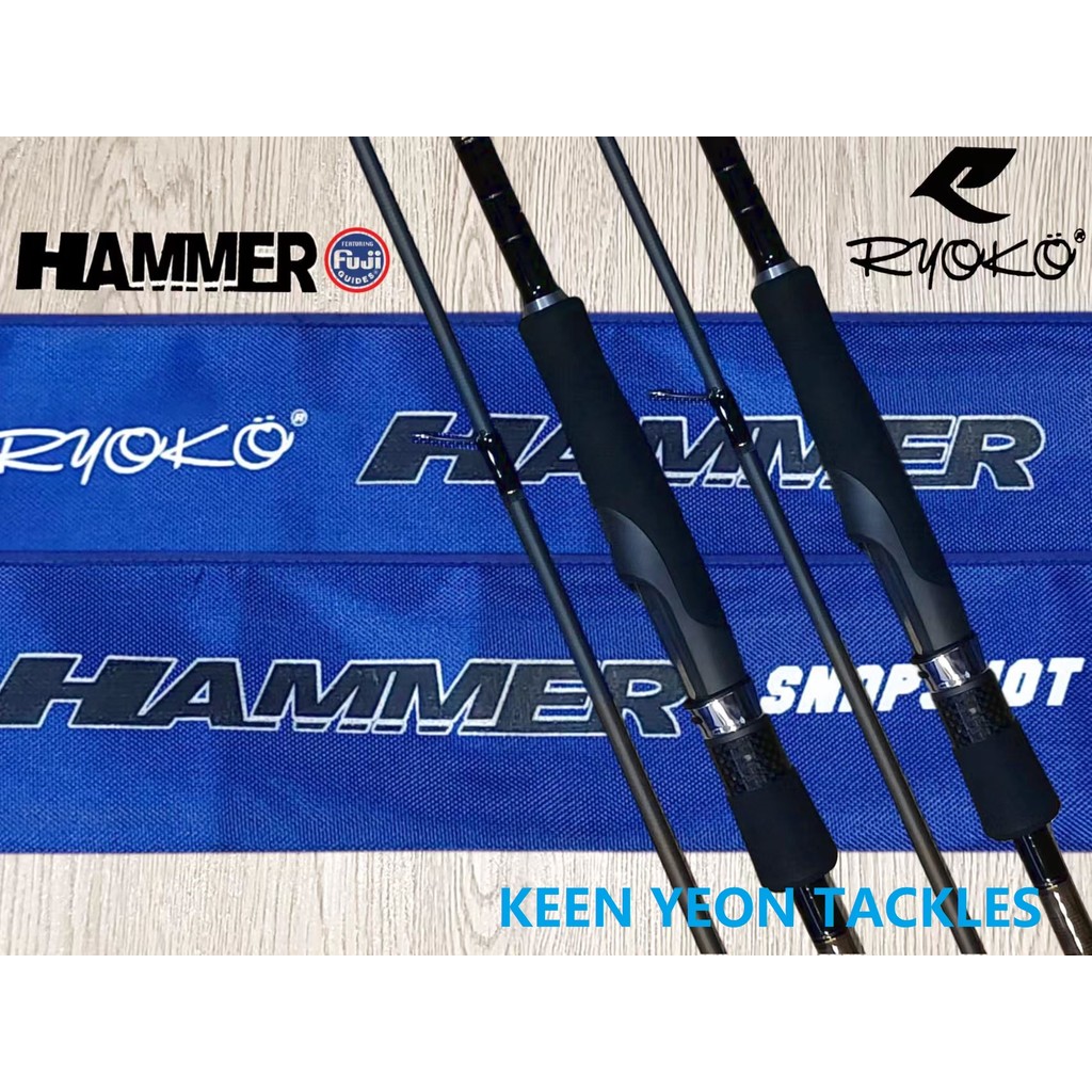 JORAN PANCING RYOKO HAMMER SPINNING FISHING ROD (BUATAN KOREA) | Shopee ...