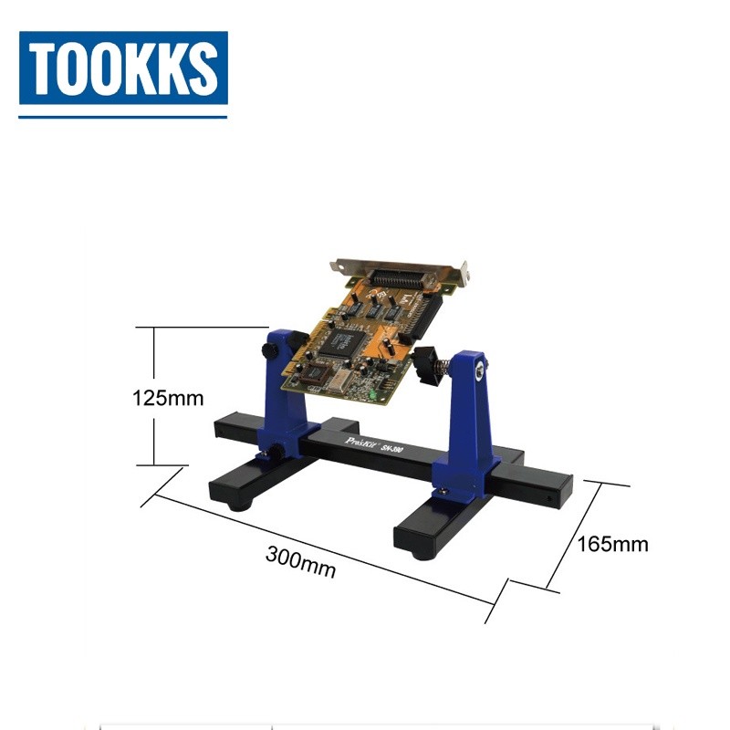 SN-390 Adjustable Printed Circuit Board Holder Clamp Fixture Jig Tool Frame PCB Soldering and ...