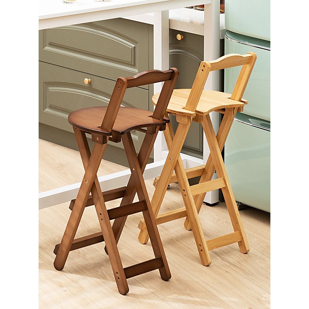 Foldable Bar Stool High Chair for Home Cashier Counter Bar Restaurant ...