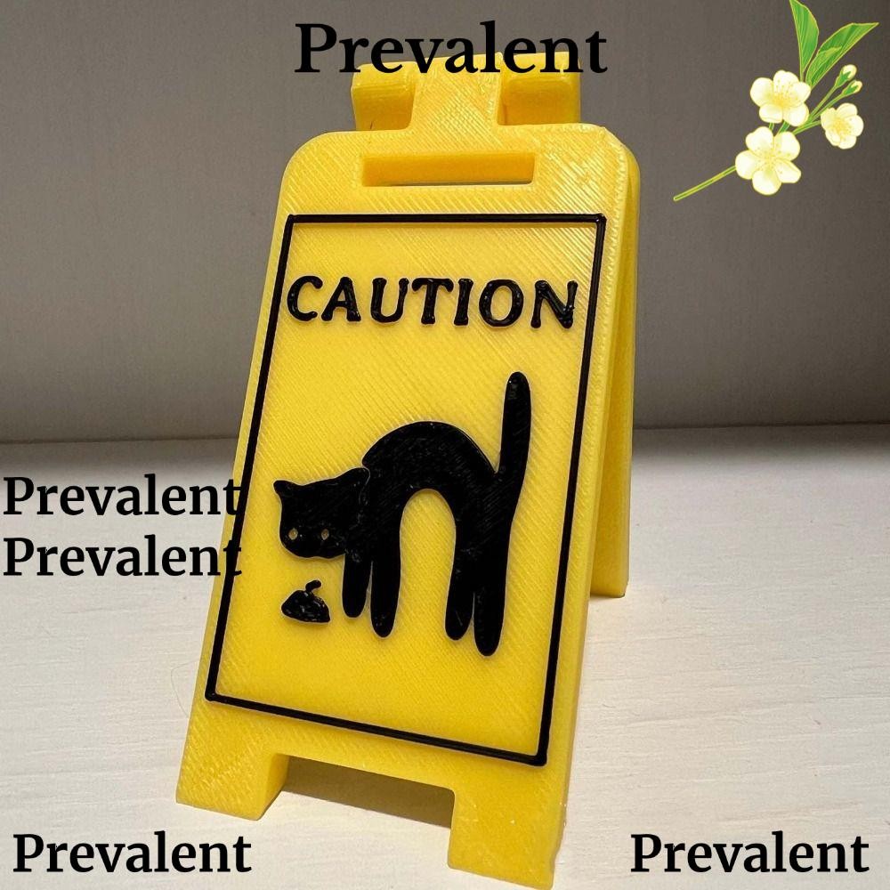 PREVA Cat Vomit Sign, Plastic Durable Yard Signs, Creative Bright ...