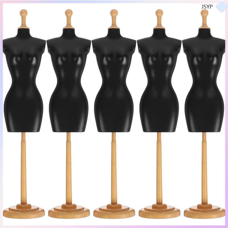 Mini Mannequin Stand Doll Stands Full Body Dress Hanger Female Manikin ...