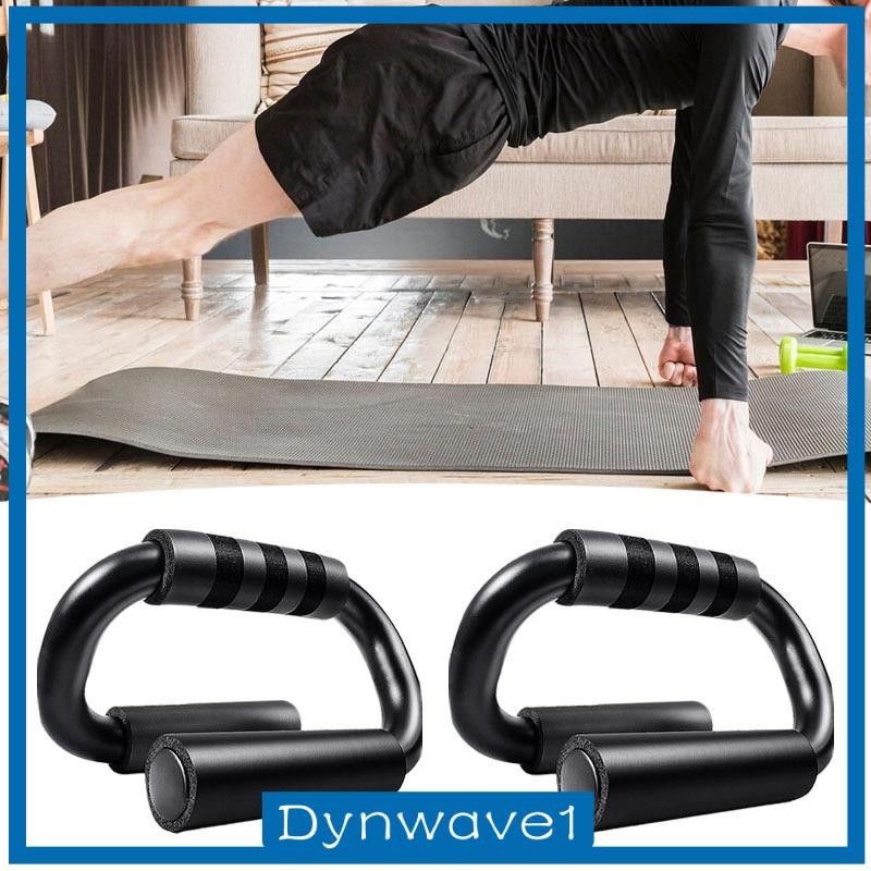 [Dynwave1] 2Pcs Push up Bar Push up Rack Stable Supports Planks ...