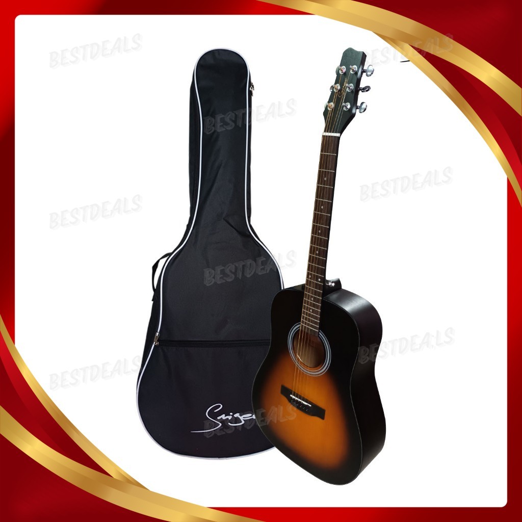 Smiger GN-81D-SB Acoustic Guitar | Shopee Philippines