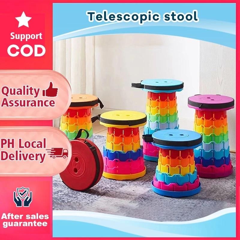 Portable Telescopic Collapsible Stools Lightweight Simple Compact Seat ...