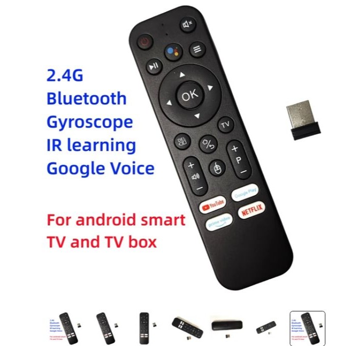 Universal Bluetooth remote control for TV, Samsung smart TV Google ...