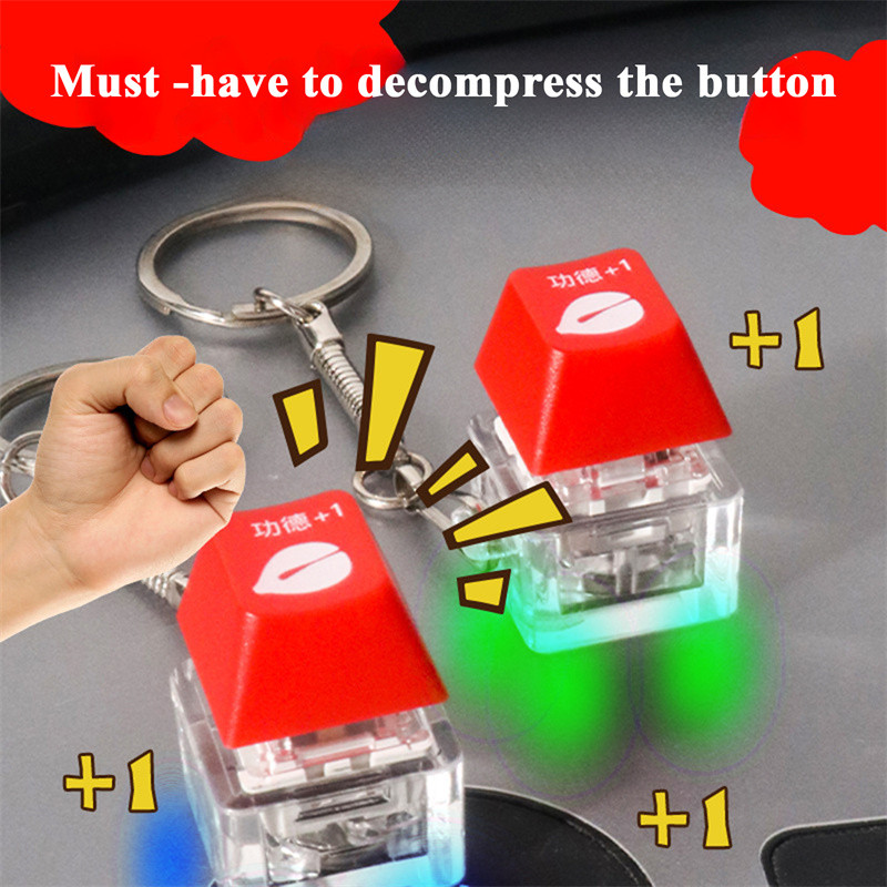 Key Switch Keychain Tester Mechanical Keyboard Fidget Button Fidget ...