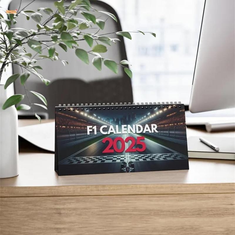 Sweet F1 2025 Desktop Calendar Experience The Thrill Of Racing In Style ...