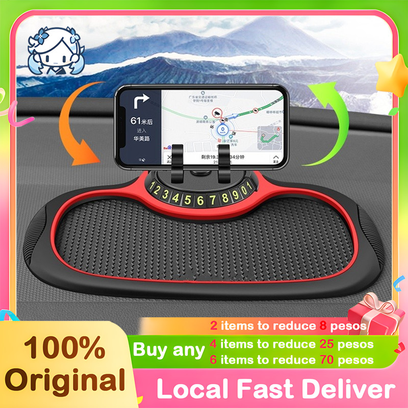 New Multi-Functional Car Anti-Slip Mat parking number plate antislip ...