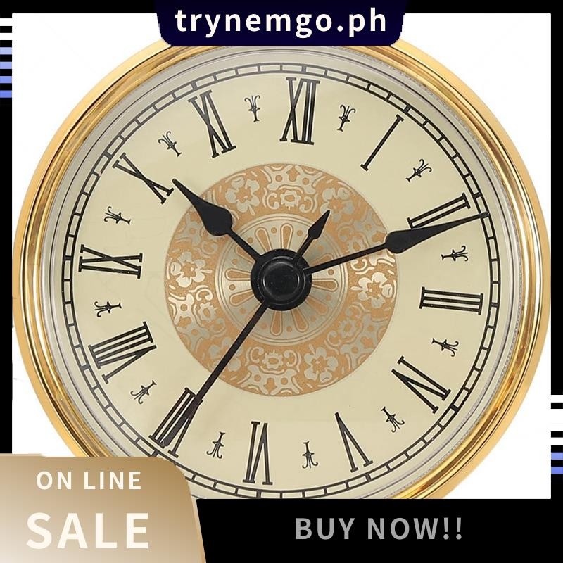 Available 70mm Quartz Clock Insert,Round Quartz Movement Miniature ...