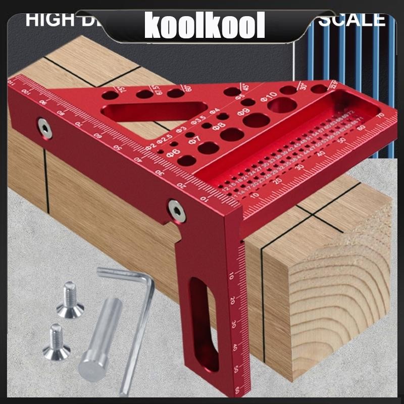 kool Woodworking Square Protractors 45 90 Degree CarpenterSquare ...