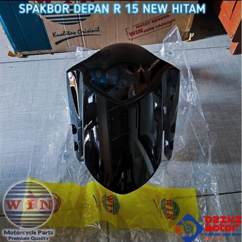 Yamaha R15 NEW R15 V3 V4 Front Fender Fender Black WIN Brand | Shopee ...