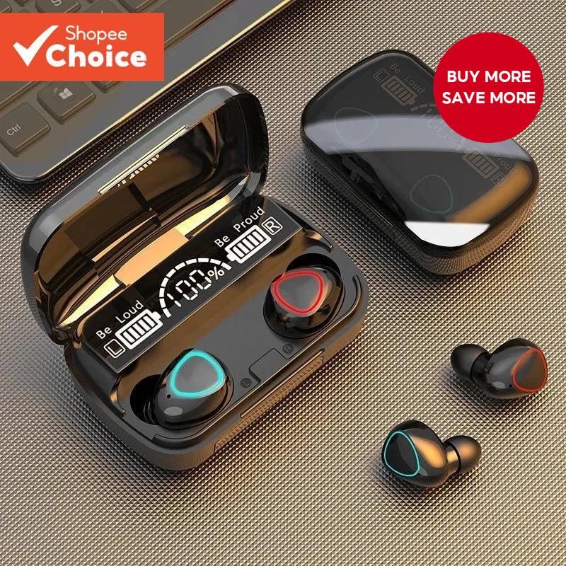 New Tws M10 9D Stereo Sports Waterproof Earbuds Bluetooth Earphones ...