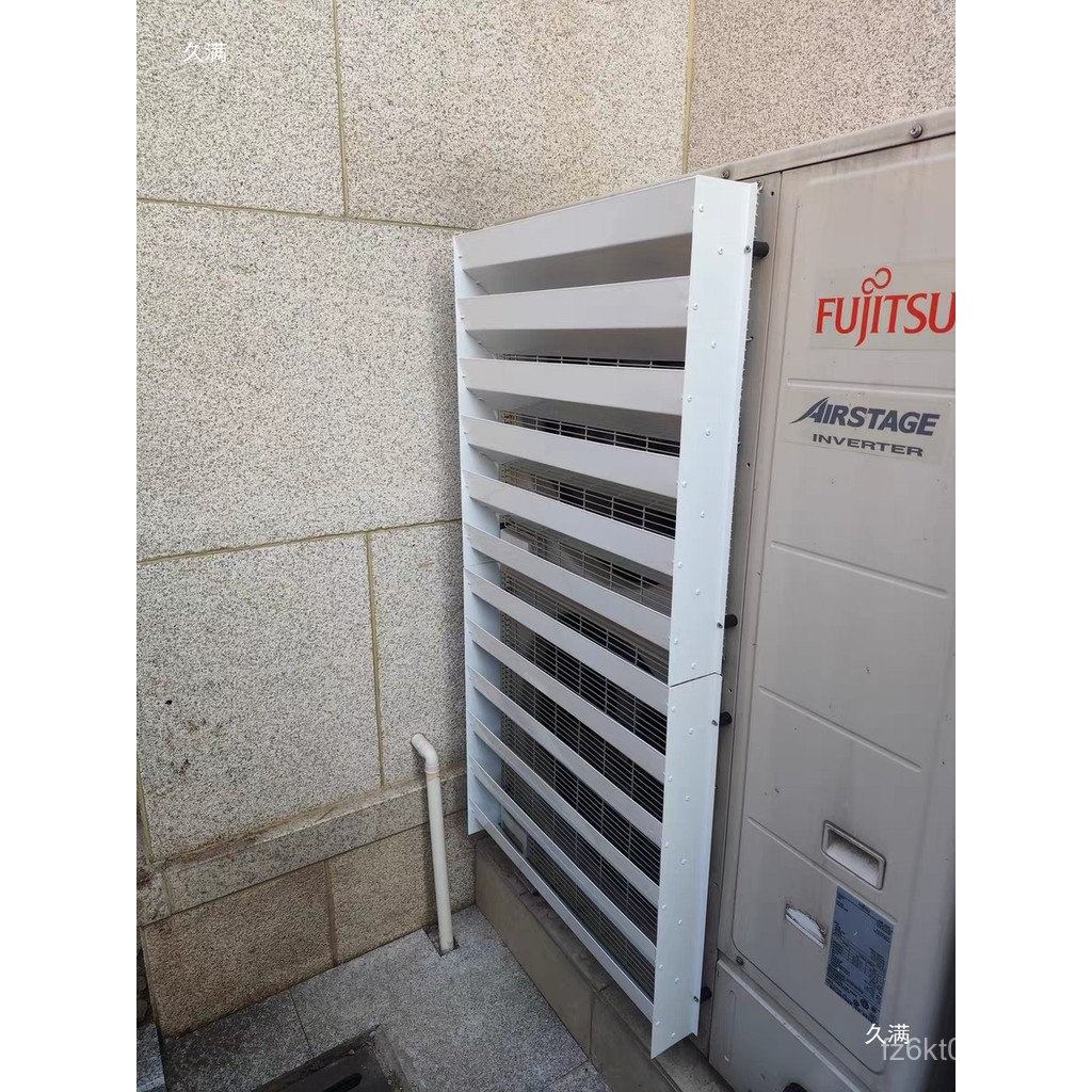 Air Conditioner Outdoor Unit Wind Deflector Guide Cover Wind Shield ...