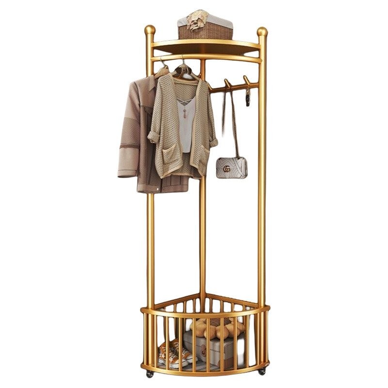 Corner Hanger Floor-Standing Household Bedroom Clothes Rack Corner ...