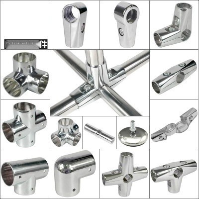 Stainless steel pipe connectors Fixing parts Fastener accessories Shelf ...