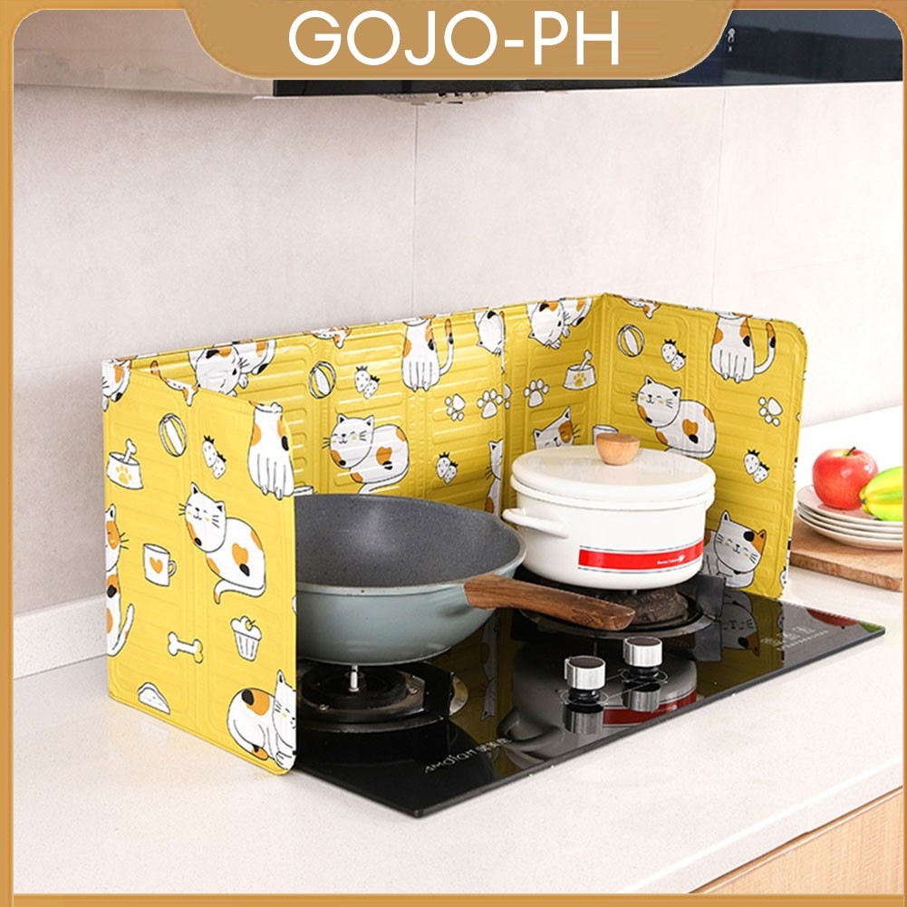 Folding Kitchen Cooking Oil Splash Screen Cover Anti Splatter Stove ...