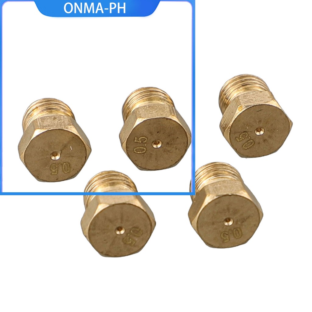 (ONMA) 5pcs for LPG Gas Jet Set Burner Gas Hob for LPG Conversion Kit ...