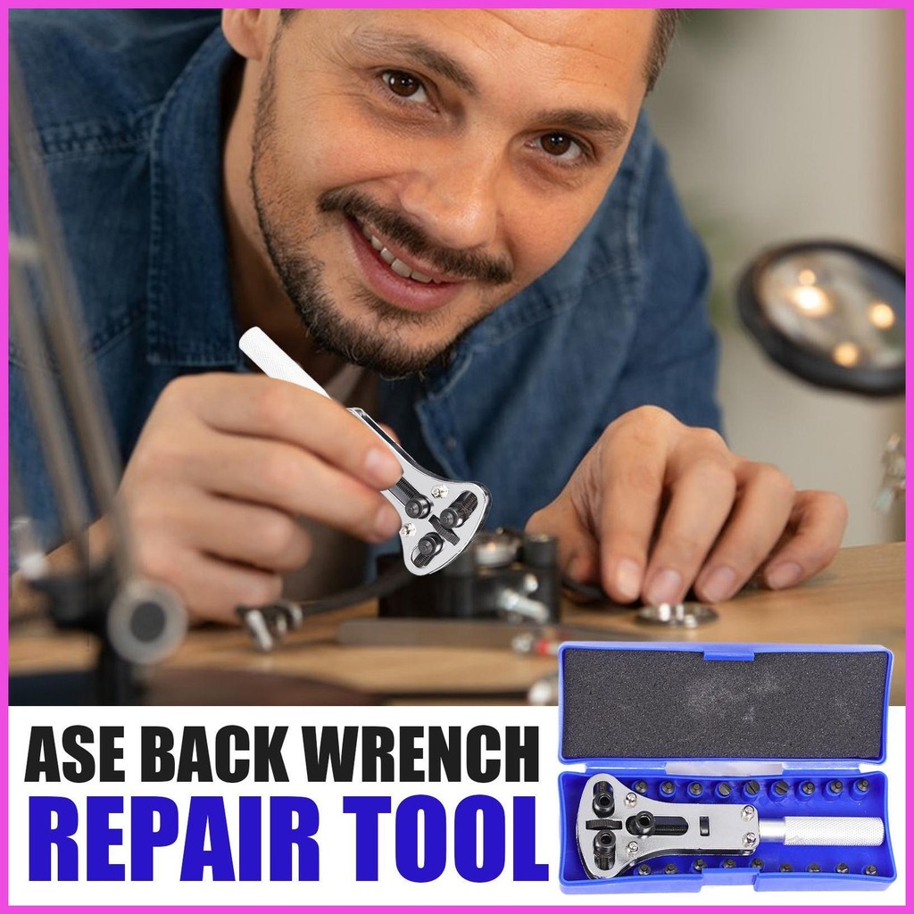 Watch Wrench Back Remover Tool Professional 3 Point Watch Back Opening ...