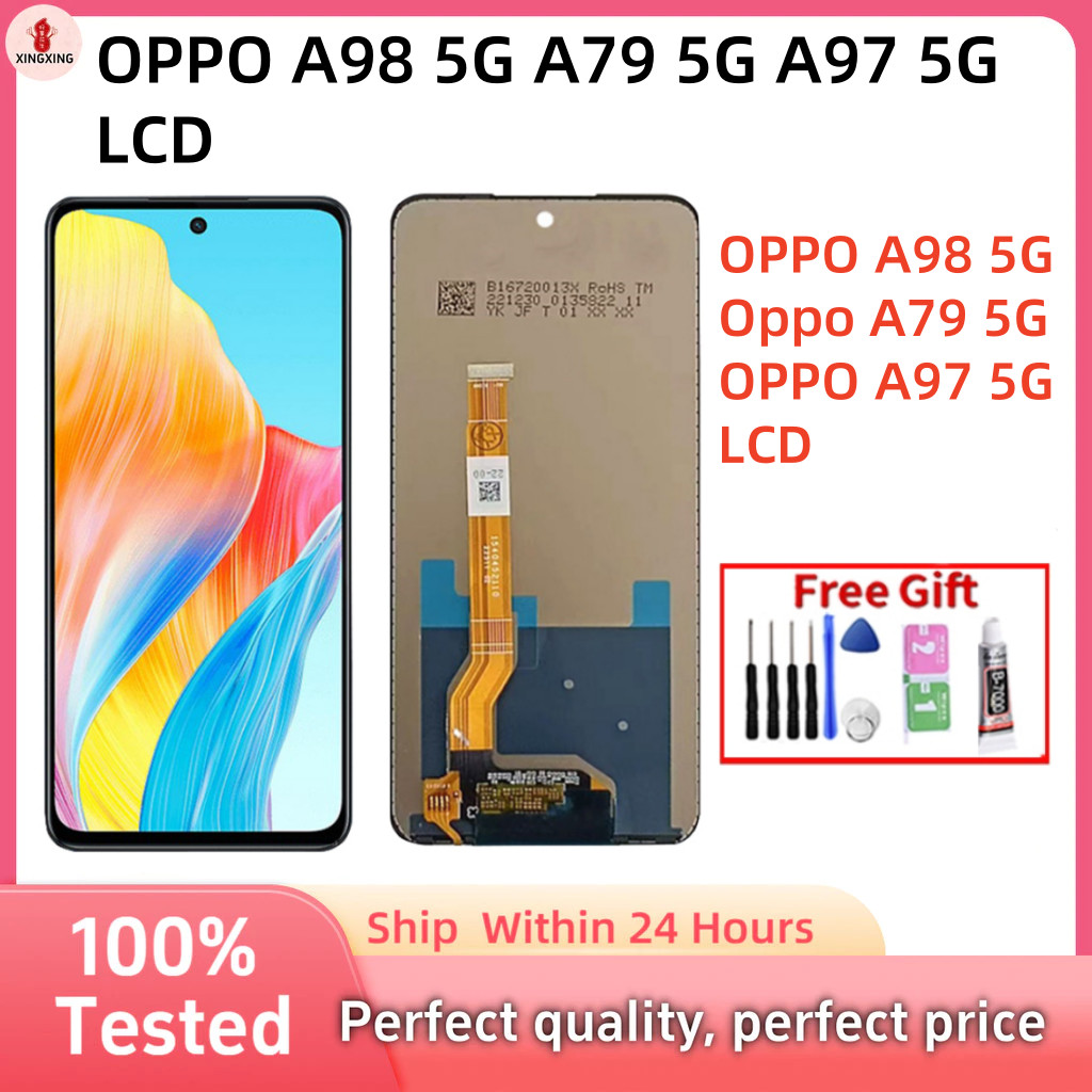 For Original OPPO A98 5G A79 5G A97 5G LCD Display Touch Screen ...