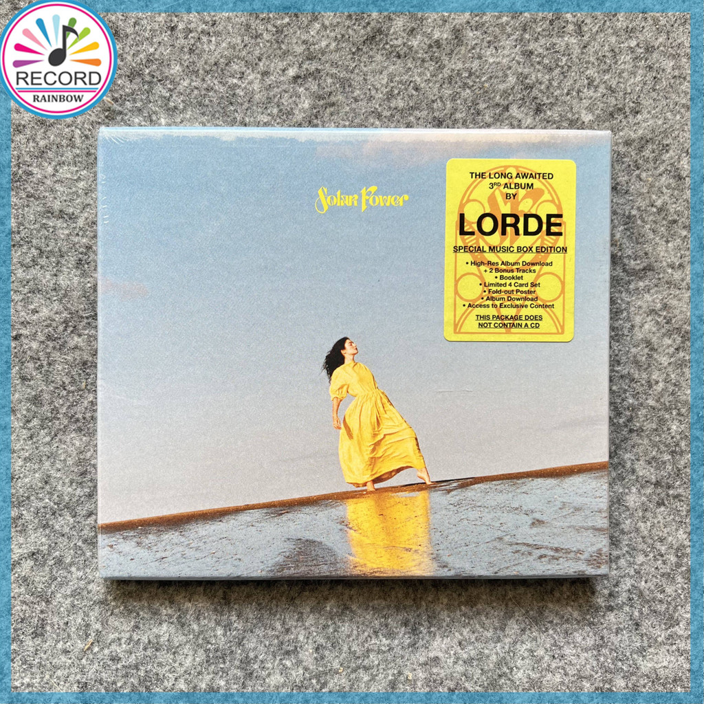 Lorde Solar Power Digital Album Original Box Set [Sealed] Brand New ...