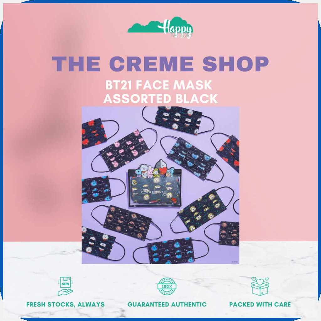 The`Y|Cr猫me'W*Shop/Fh$|^wC$BT21:^vh$3-Ply^gZ$Disposable^dR$Protective ...