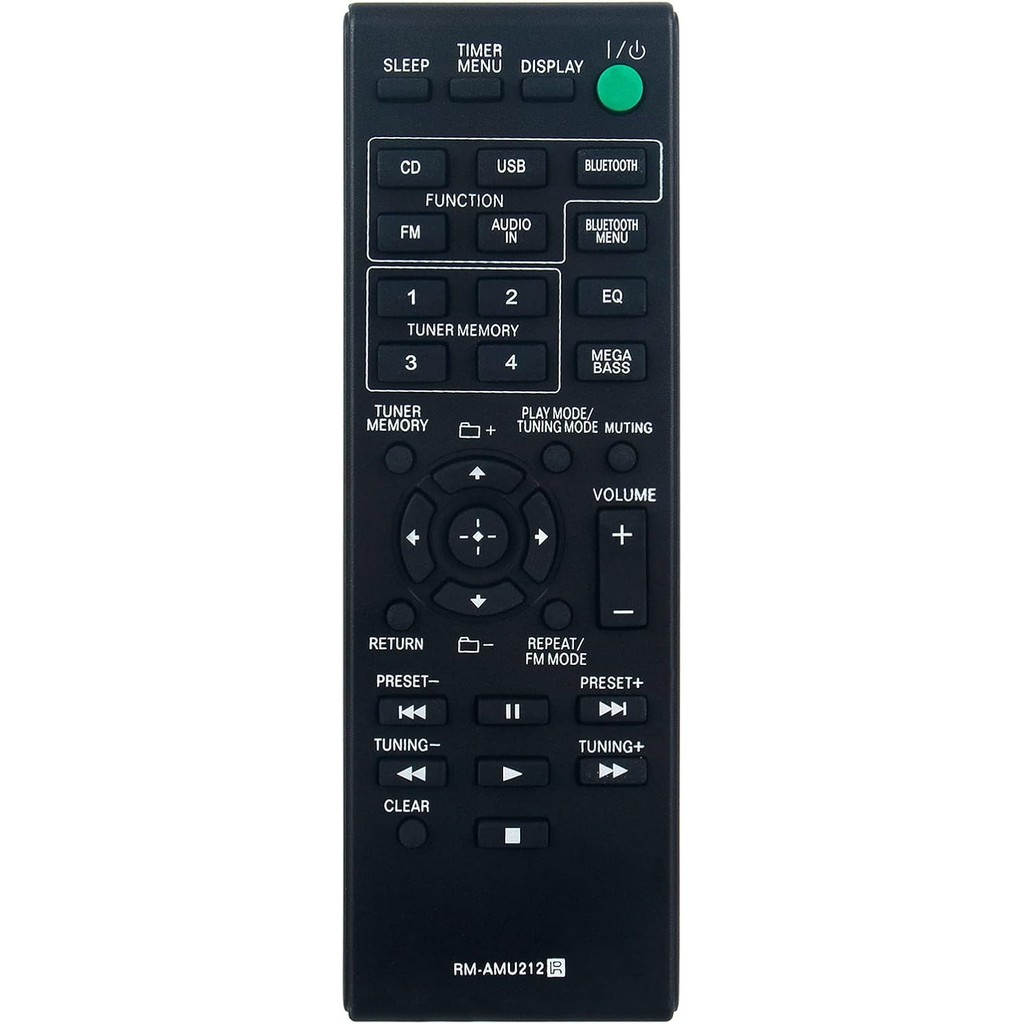 RM-AMU212 Replacement Remote Control Commander Fit for Sony Hi-Fi ...